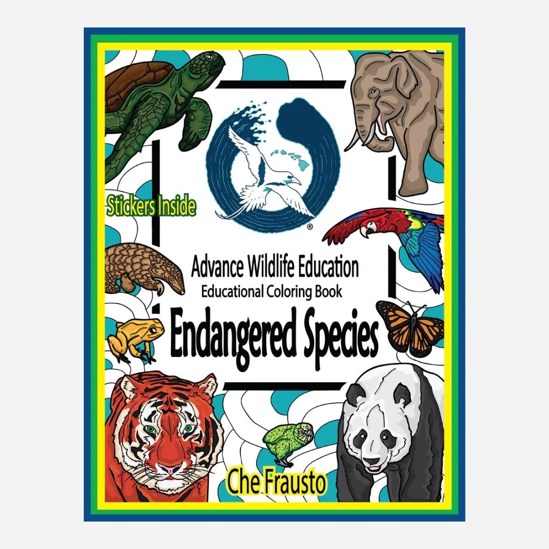 Advance Wildlife Education - Endangered Species Educational Coloring B ...