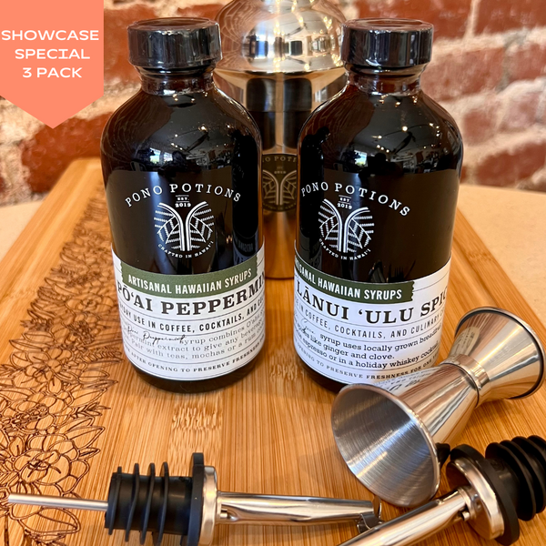 Pono Potions - LIMITED EDITION Ulu Spice & Poai Peppermint 2 Pack Gift ...